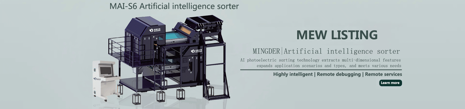 Buy artificial intelligence ore sorting machine,China artificial ...